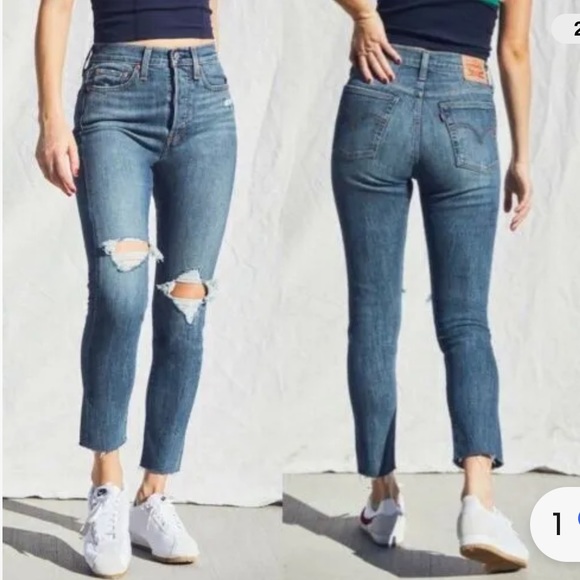 Levi's | Jeans | Levis High Rise Wedgie Skinny Jeans | Poshmark